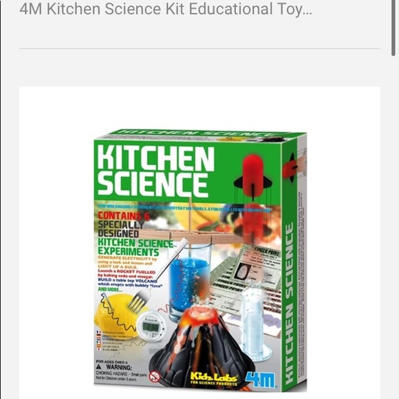 4M Kitchen Science | Toys | 4m Kitchen Science Kit Educational Toy Kids ...